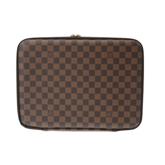 Louis Vuitton | Bags | Louis Vuitton Computer Sleeve Pm Brown Clutch ...